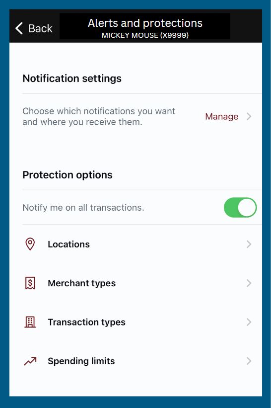 Debit Card Management | Better Banks - Central Illinois Community Bank